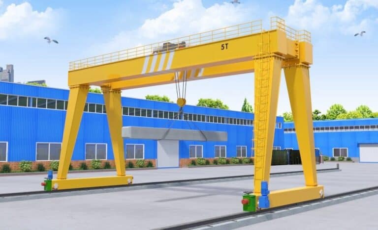 What is the difference between overhead crane and gantry crane