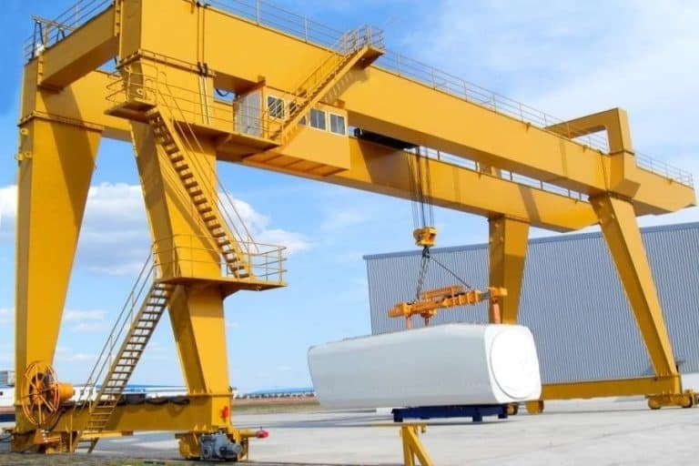 Hydro Power Rail Mounted Goliath Heavy-Duty Steel Large Gantry Crane ...