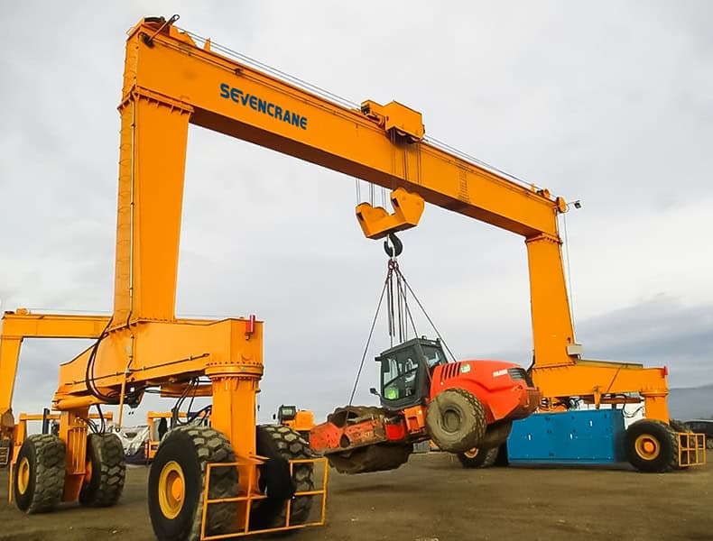 Rubber Tyred Gantry Crane | SEVENCRANE