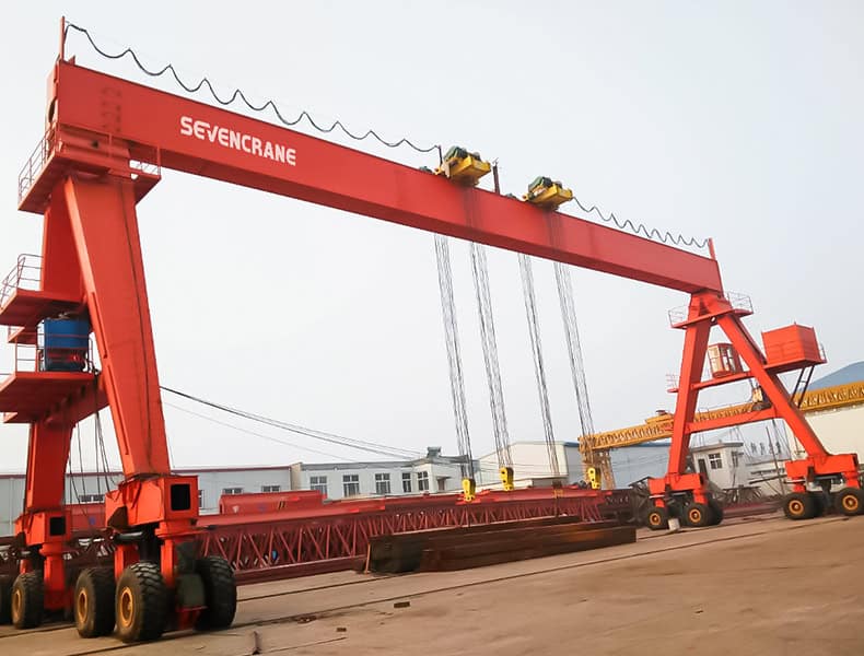 Rubber Tyred Gantry Crane | SEVENCRANE