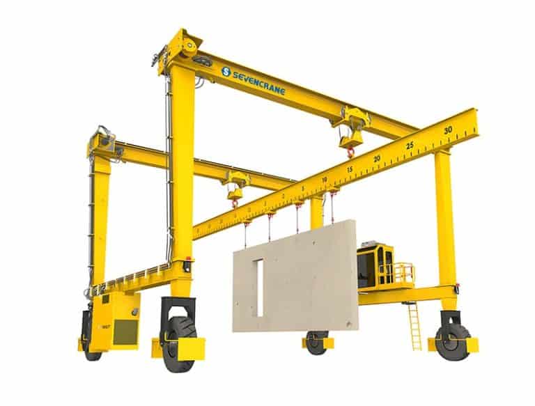 Rubber Tyred Gantry Crane | SEVENCRANE