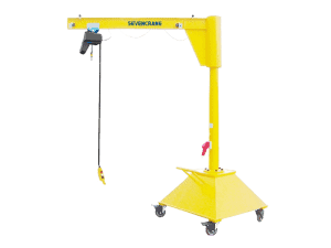 Portable Mobile Jib Crane | SEVENCRANE