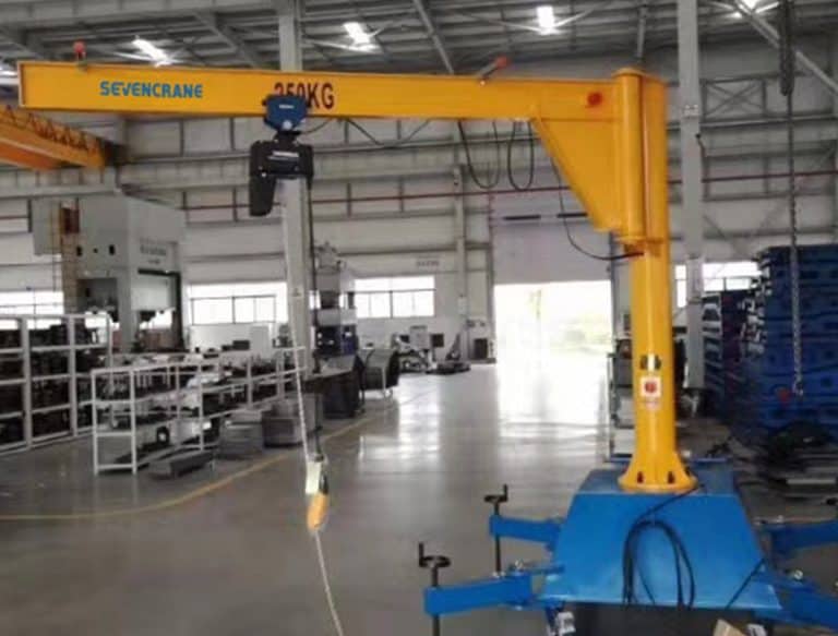 Portable Mobile Jib Crane | SEVENCRANE