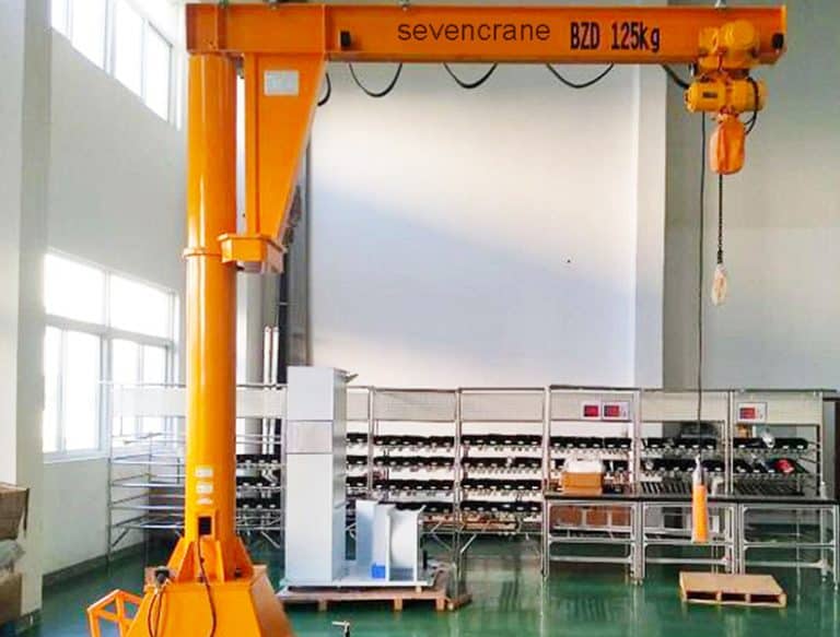 Portable Mobile Jib Crane | SEVENCRANE