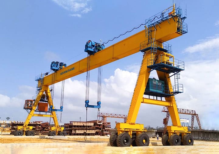 Rubber Tyred Gantry Crane | SEVENCRANE