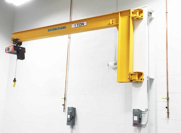 Experience with column and wall mounted jib cranes
